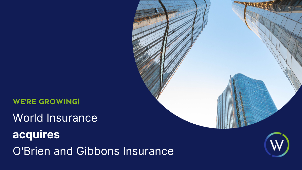 World Insurance Associates Acquires O’Brien and Gibbons Agency
